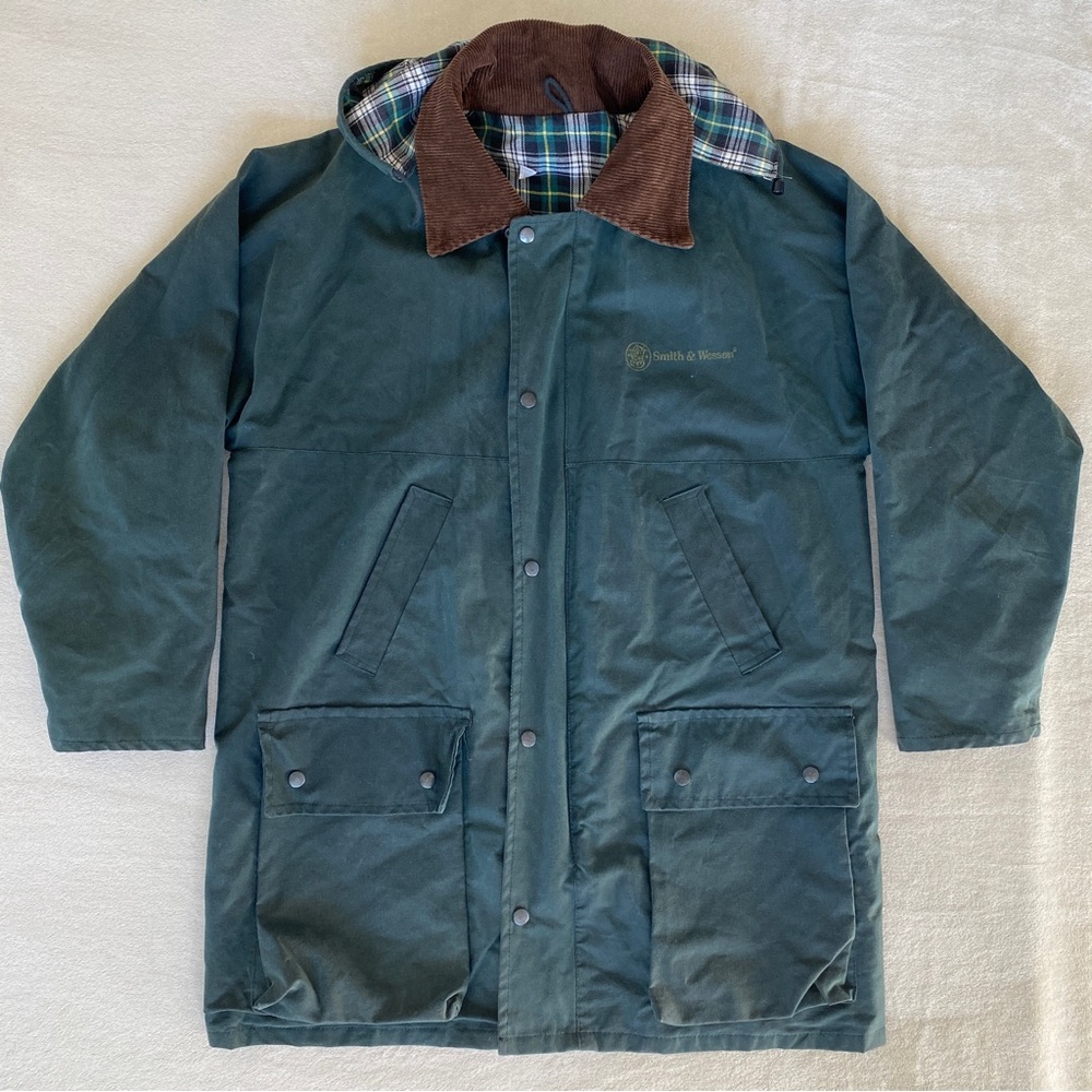 Smith & Wesson Slik Oilskin Waxed Field Jacket - Gem